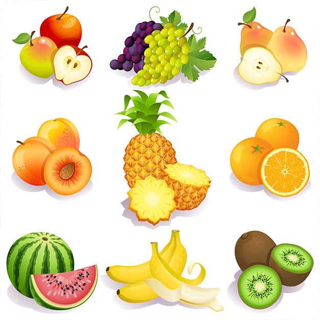 دانلود رایگان وکتور وکتور میوه fruit vector